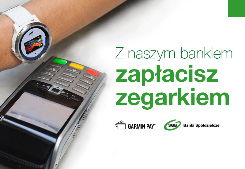 Płatności Garmin Pay